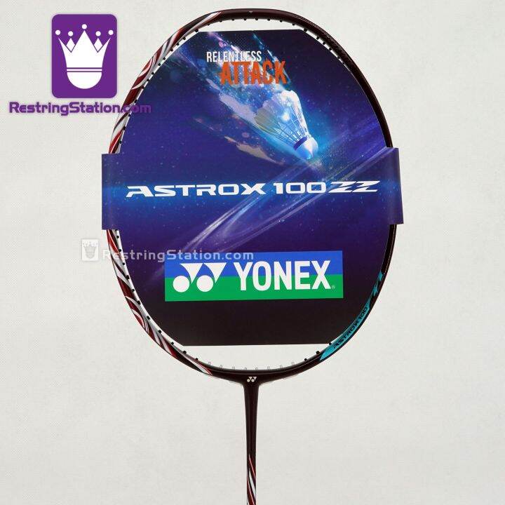 [100% Genuine & Ready Stock] YONEX ASTROX 100 ZZ Kurenai Badminton Racket [FOC BG66UM & Grip ...