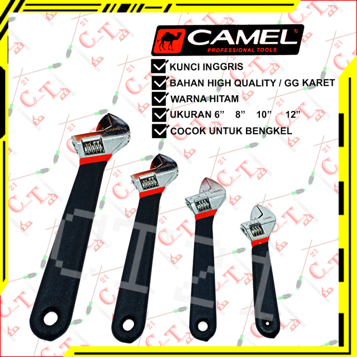 Central Tools 21 - Camel Kunci Inggris 12 Inch - Kunci Ingris - Kunci ...