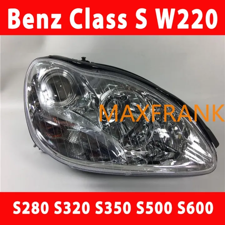 FOR Mercedes Benz Class S W220 S280 S320 S350 S500 S600 HEADLAMP ...