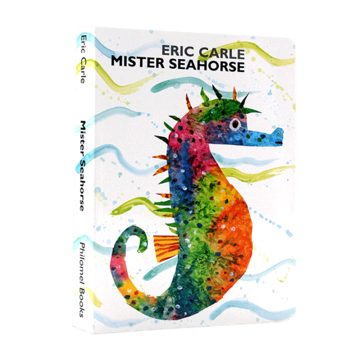 Grandpa Carl seahorse Mister seahorse English original picture book ...