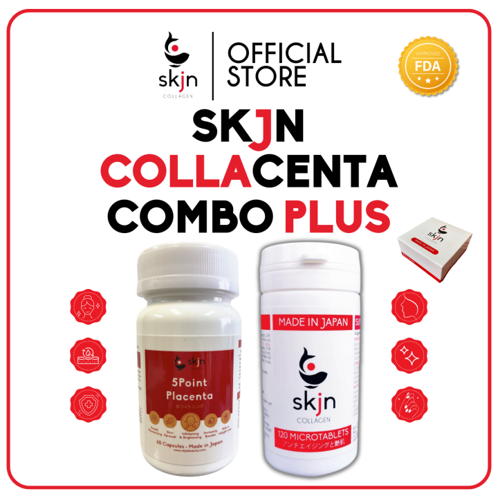 SKJN CollaCenta Combo: SKJN Micro Tablets 120's Duma Bottle & SKJN ...