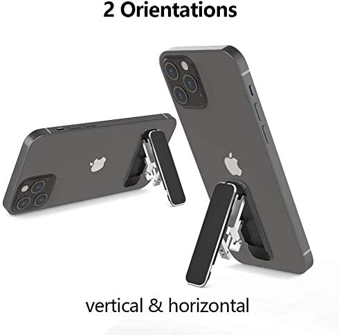 Aluminum Folding Back Sticker Phone Holder Universal Invisible Portable ...