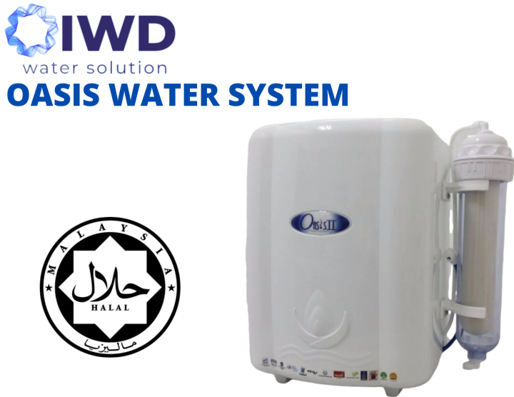 OASIS WATER FILTRATION SYSTEM WITH 6 ELEMENT FILTER ( HALAL ) | Lazada