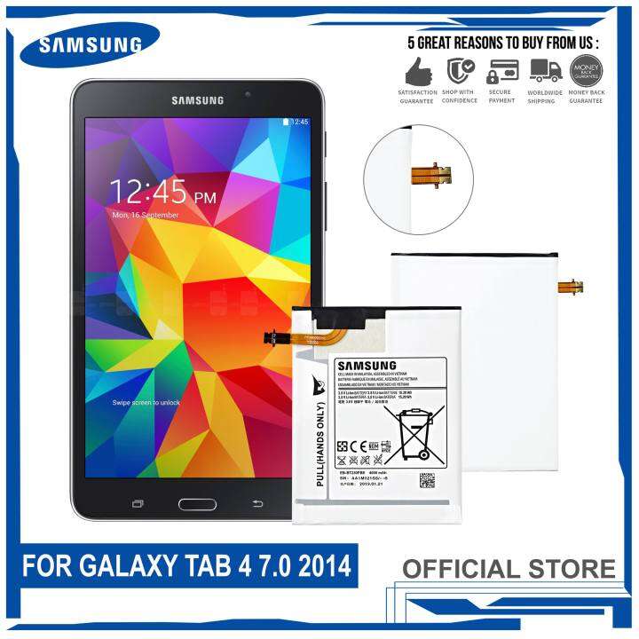 For Samsung Galaxy Tab 4 7.0 (2014) Battery Original | Fit SM-T231, SM-T230, SM-T235, Model: EB ...