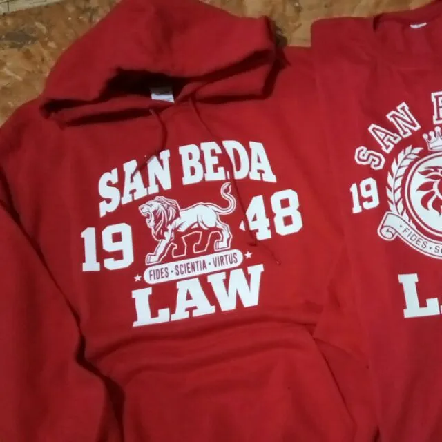 Brand San Beda versity Law School Hoodie Jacket San Beda Red Lions ...