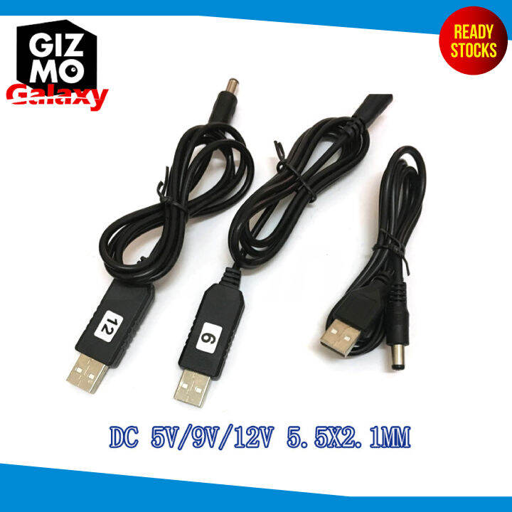 Power Bank Cable USB DC 5V To 5V / 5V To 9V / 12V Step-up Module ...