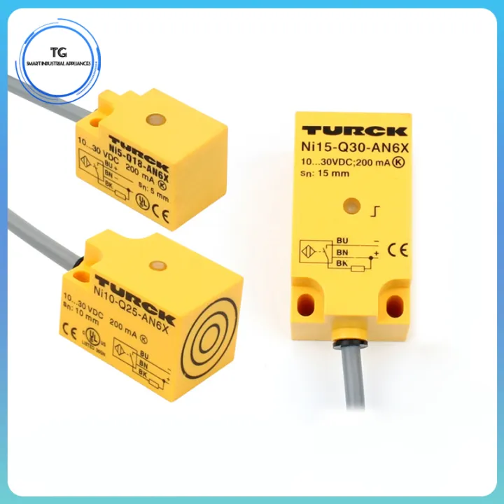 1PCS TURCK Ni5-Q18-AN6X Ni5-Q18-AP6X Ni5-Q18-RN6X Ni5-Q18-RP6X สแควร์ ...