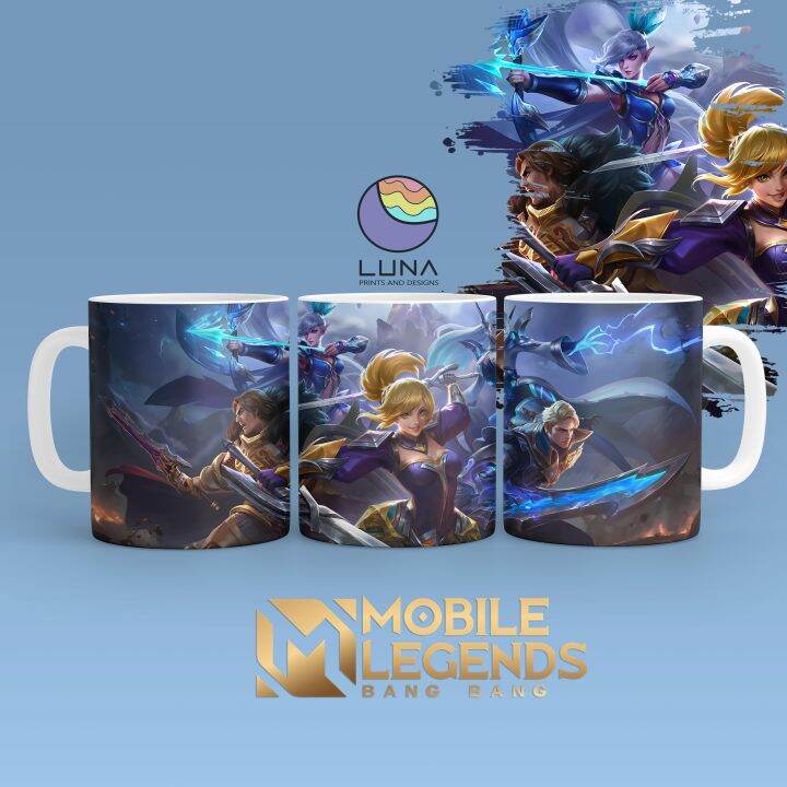 Mobile Legends ML Coffee Mug (ML Couples & Team) - The Luna Merch ...