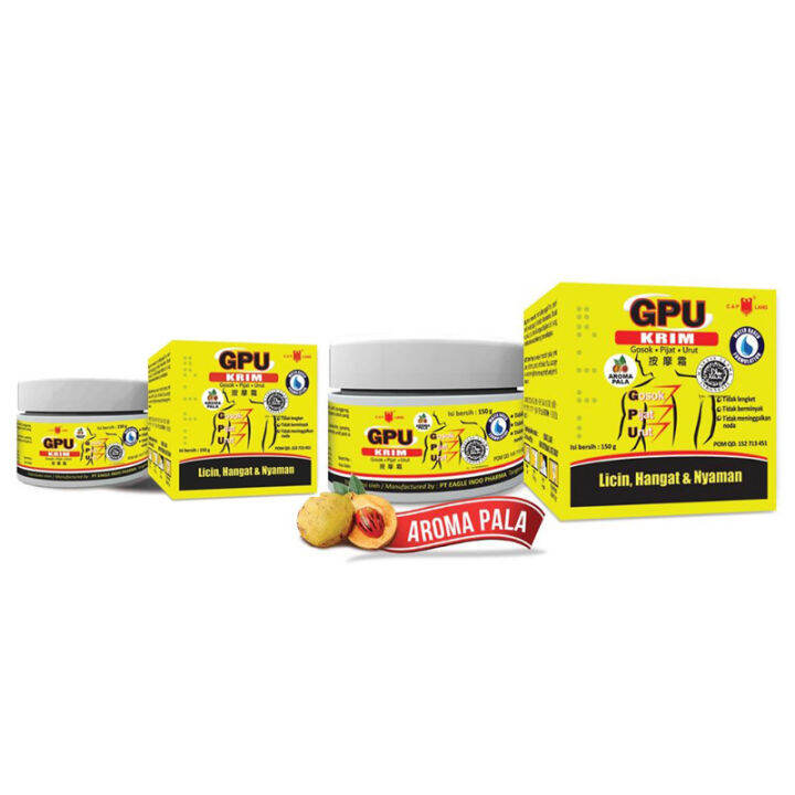 Cap Lang GPU Krim Minyak Pala | Lazada Indonesia