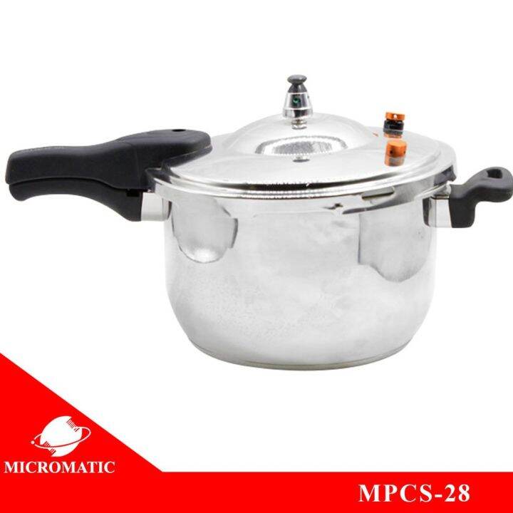 Micromatic Stainless Pressure Cooker 10 quarts 28cm MPCS-28 | Lazada PH