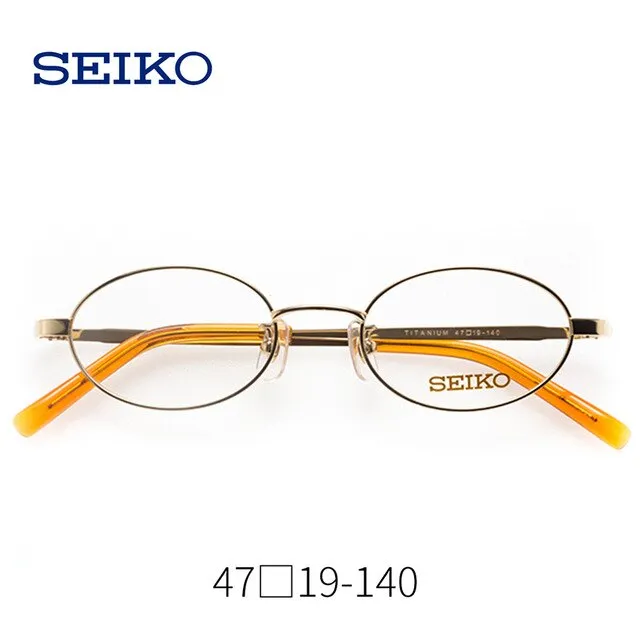 SEIKO Small Titanium Glasses Frame for Women Pure Titanium Women ...