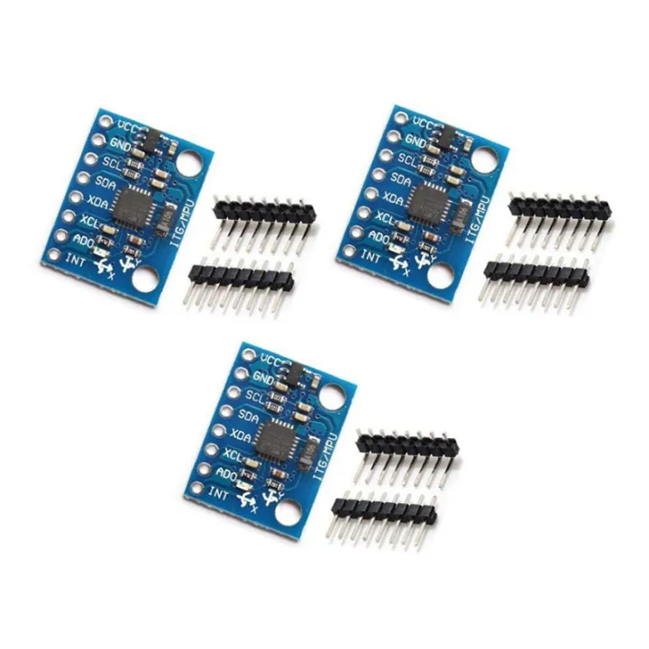 GY-521 MPU-6050 MPU6050 Module 3 Axis Analog Gyro Sensors+ 3 Axis ...