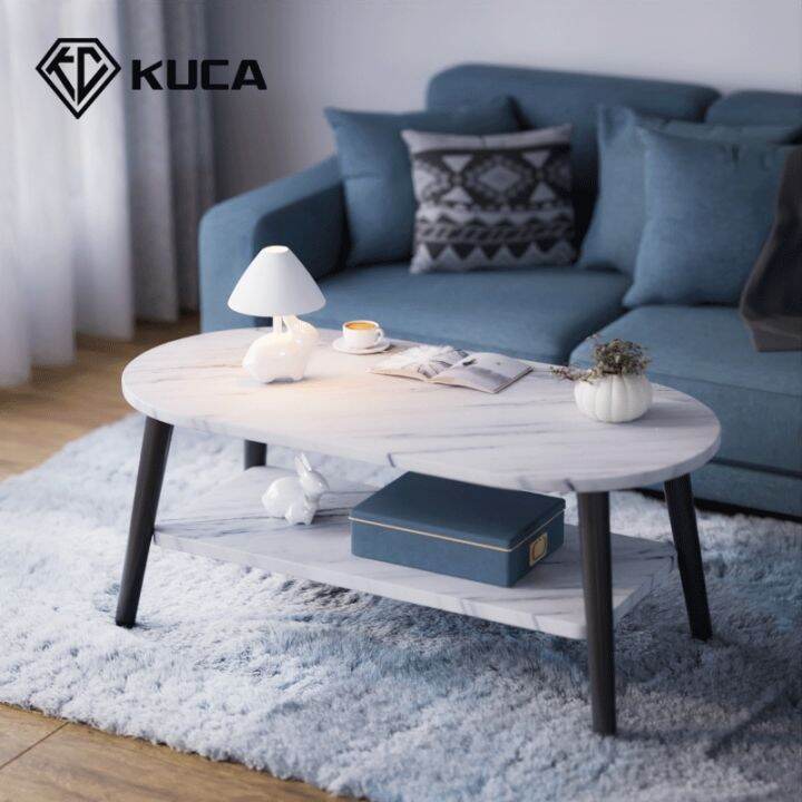 KUCA Guest Table Simple Table Multi Function Table Marble Table ...