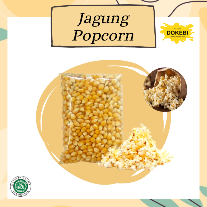 Jagung Popcorn Mentah 1 KG / Biji Jagung Popcorn Pop Corn Popcron ...