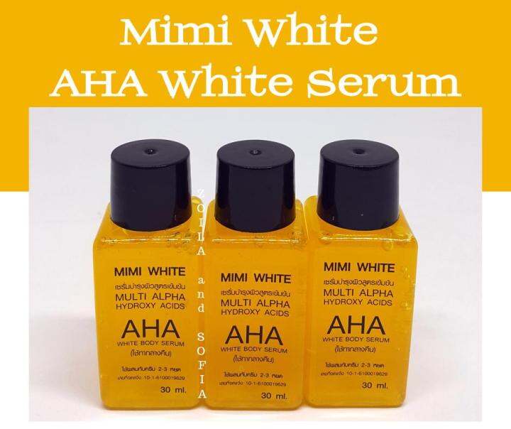 MIMI WHITE AHA SERUM | Lazada PH