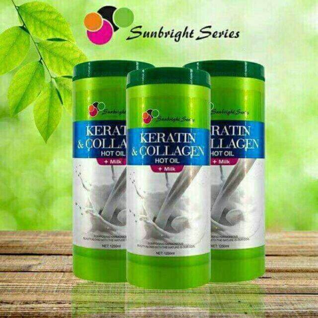 Sunbright Series Keratin and Collagen Treatment 1250 ML | Lazada PH
