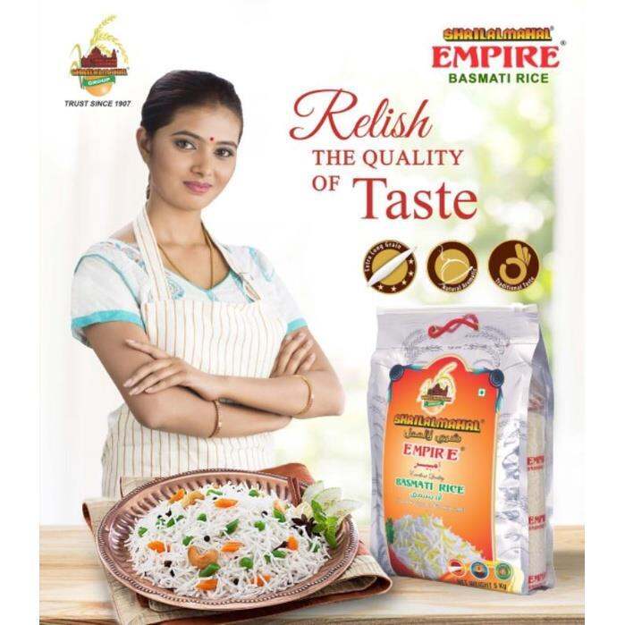 EMPIRE Basmati Rice Aromatic Long Grain 22mm length (1kg) | Lazada PH