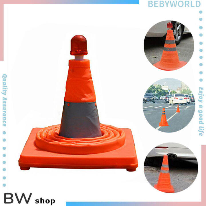 【COD】45CM Rflectorized Traffic Cone Barricades Warning-sign Road-safety ...