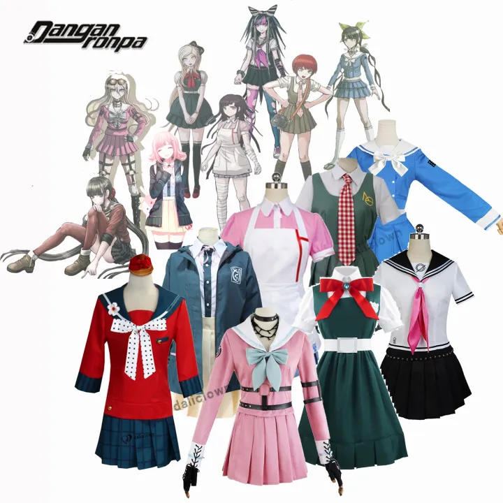 ⊙♗ Anime Danganronpa Mikan Tsumiki Nanami Chiaki Miu Iruma Maki Sonia ...