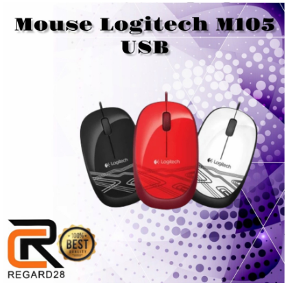 Mouse USB logitech M105 (kabel bukan wireless) | Lazada Indonesia