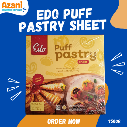Edo Puff Pastry Sheet 750Gr | Lazada Indonesia