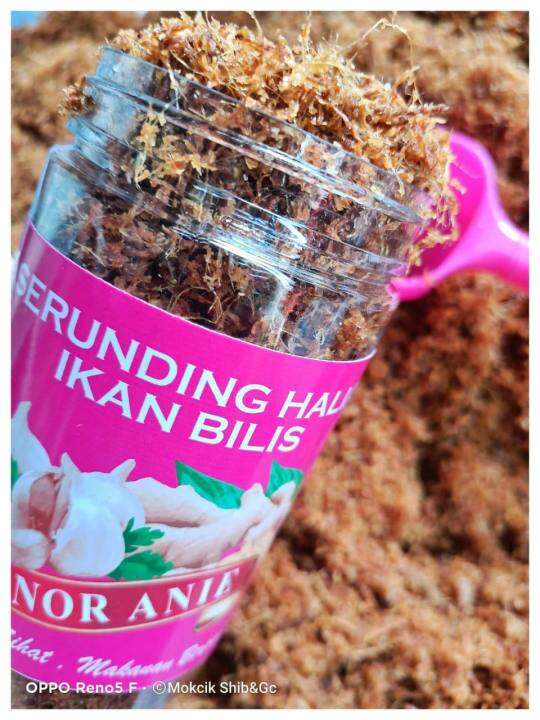 (HOT ITEM) Serunding Halia Ikan Bilis Kudapan, Snack Makanan Berpantang ...