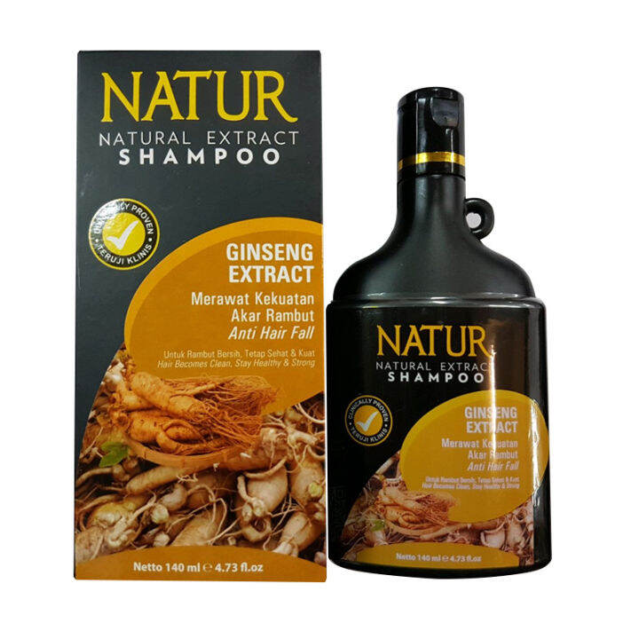 Shampo / Shampoo Natur Ginseng Extract Natural Extract Shampoo Anti ...