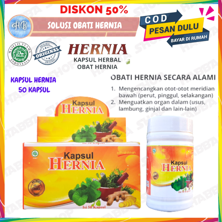 Kapsul Obat Herbal HERNIA Ash-Shihhah Kapsul Obat Herbal Hernia ampuh ...