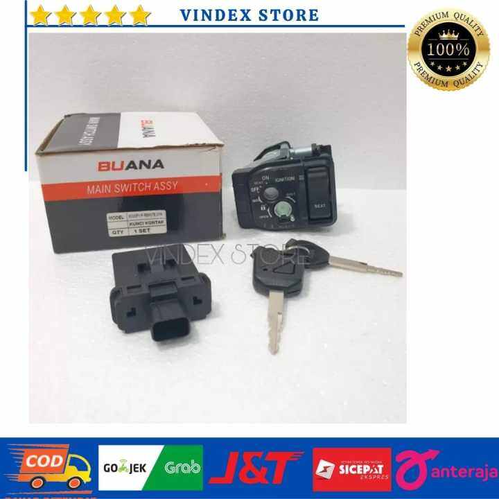 KUNCI KONTAK SET SCOOPY FI REMOTE 2016 Ori Merk Buana - KEY SET ...