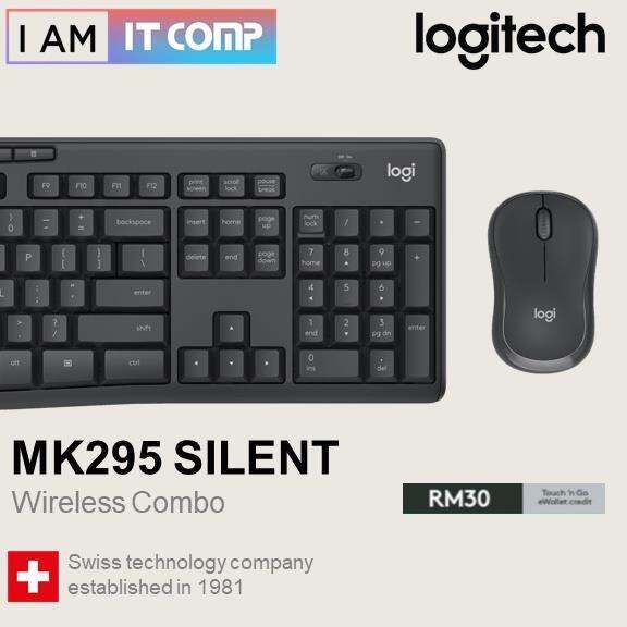 Logitech Mk295 Silent Wireless Keyboard Mouse Combo Lazada
