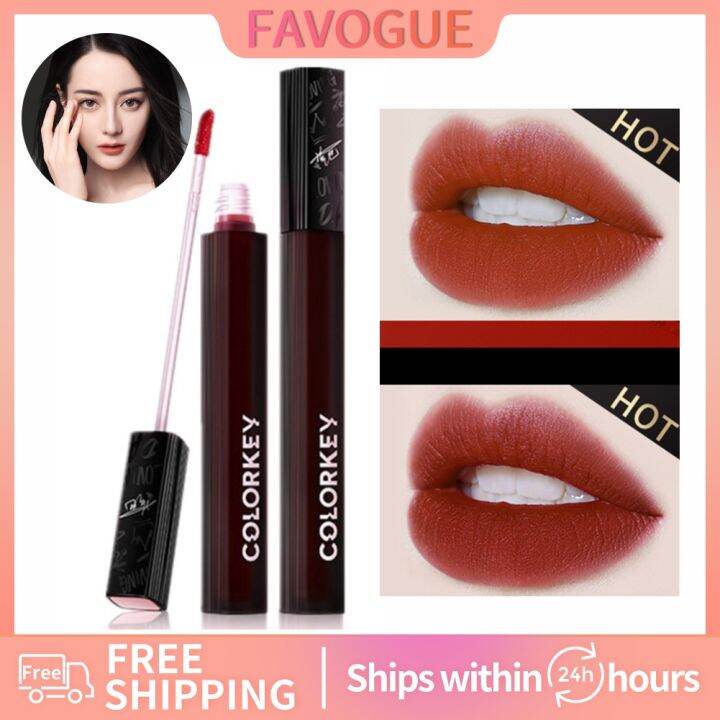 Colorkey Limited Edition Matte Velvet Lip Gloss Waterproof Long-lasting ...