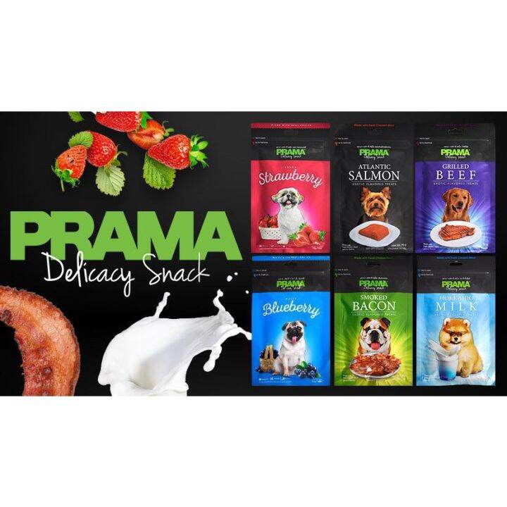 PRAMA Delicacy Snack Fruit Series Flavored Dog Treats | Lazada PH