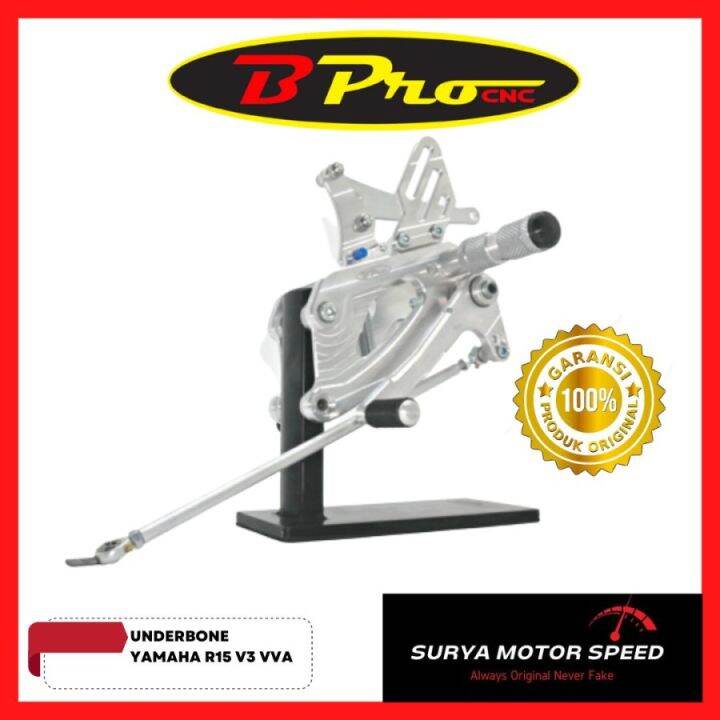 Underbone Footstep Bpro Racing Yamaha R15 V3 VVA R 15 New | Lazada Indonesia