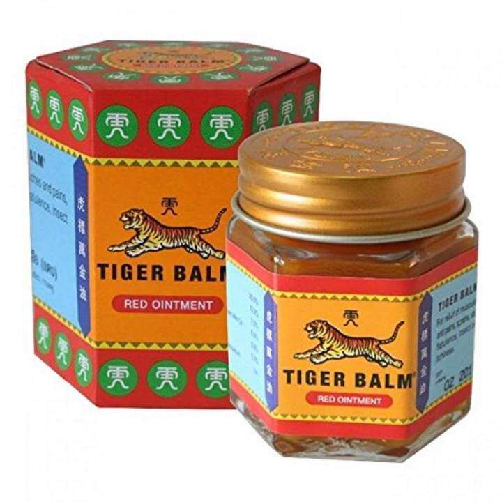 TIGER BALM PLUS OINTMENT- ( 30G X 1 ) 虎标万金油-红 BALSEM HARIMAU MERAH | Lazada