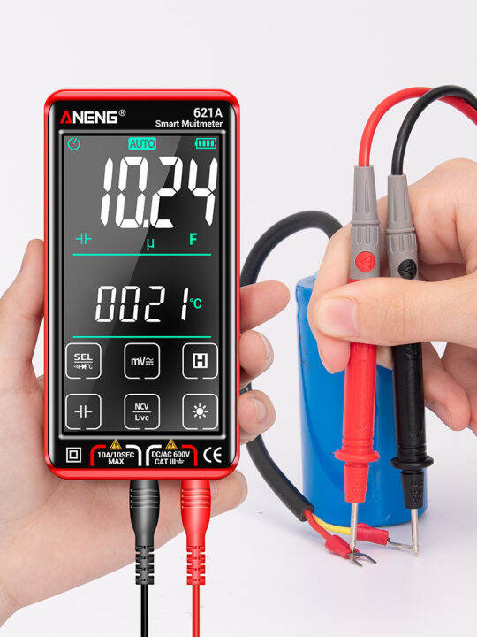 NCV Universal Meter Auto Range LCD Touch Screen Auto Electrical ...