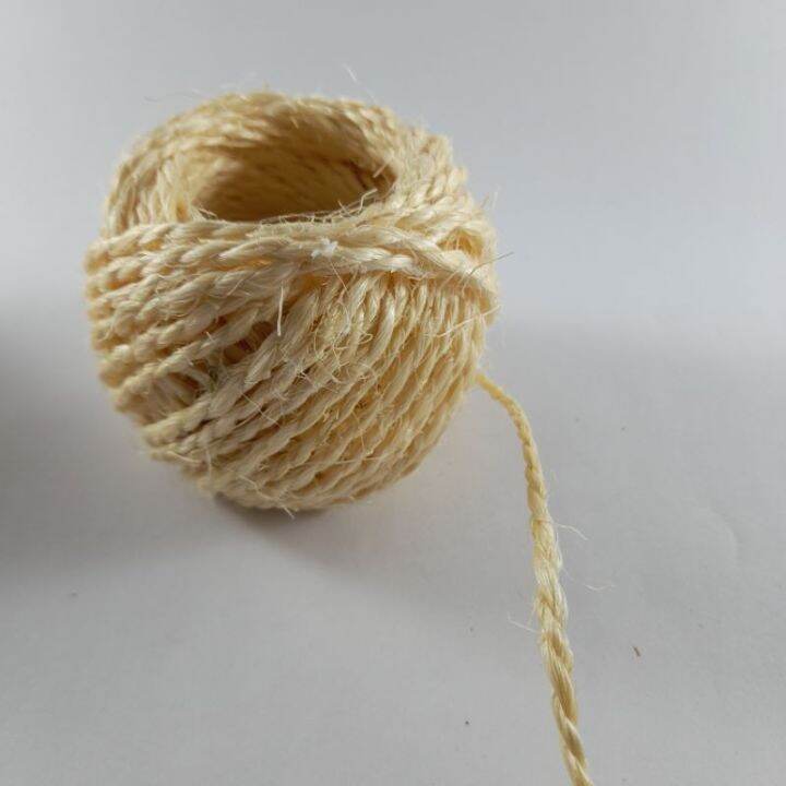 Abaca Tiny Rope String 2mm (bleached) 17m | Lazada PH