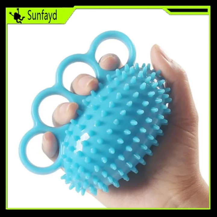 Bola Terapi Tangan Stroke Berduri Karet Remas Melatih Motorik Alat ...
