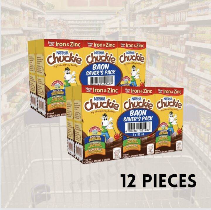 #75 Chuckie Chocolate Drink 110ml 250ml | 12PCS | Lazada PH