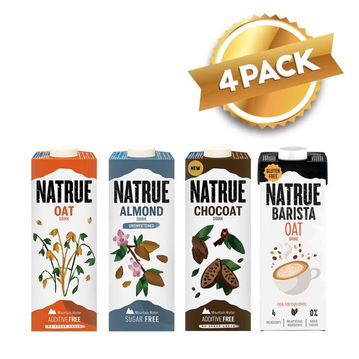 [Hot On Sale] Natrue Milk 1L (Variety Pack) | Lazada PH