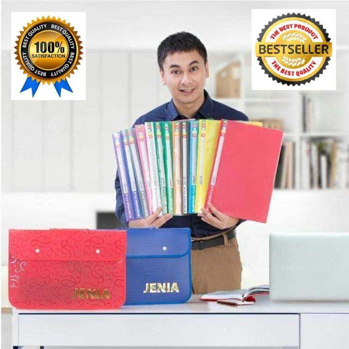 SUPER GROSIR BUSINESS FILE FOLIO MERK JENIA Snelhecter | Lazada Indonesia
