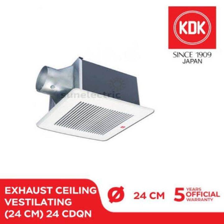 KDK CEILING EXHAUST FAN 24 CDQNA KIPAS PENYEDOT PENGHISAP PEMBUANG ...
