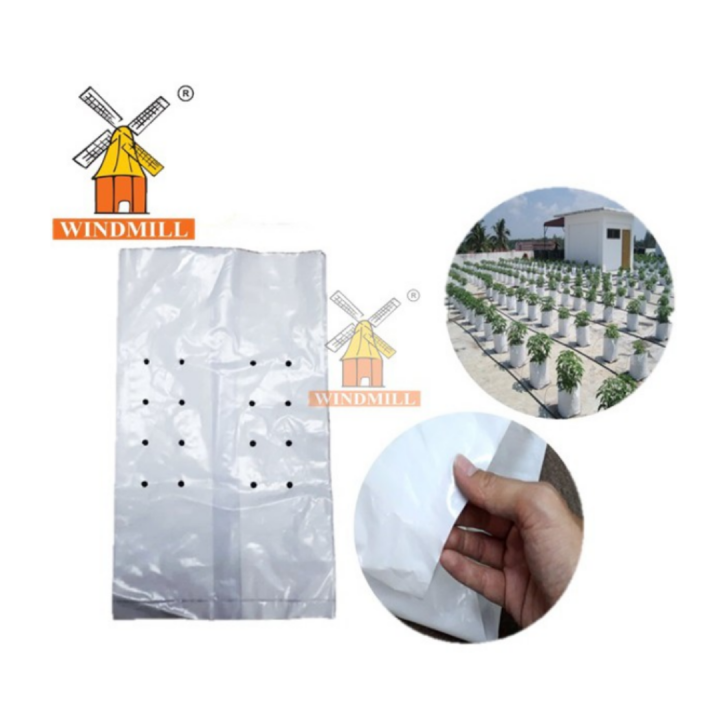 [1kg] poly bag white UV protect Fertigation Farm Garden polybag | Lazada