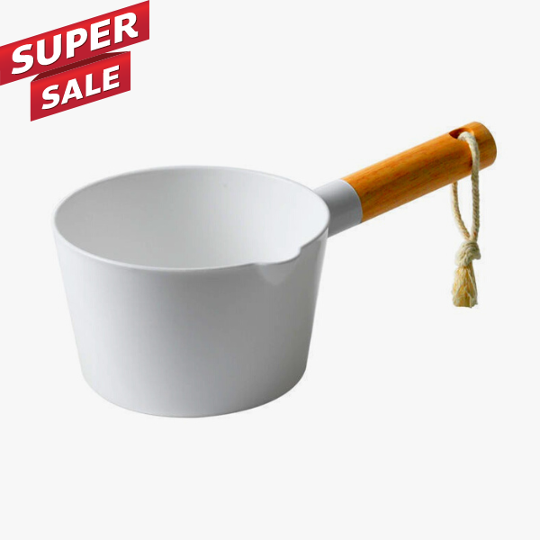 Japanese style Wood Handle water dipper tabo Multipurpose Shatter Proof ...