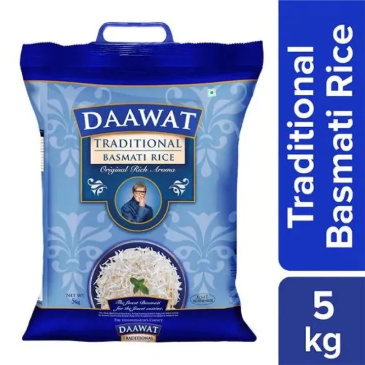 Daawat Basmati Rice Traditional 5kg Bag | Lazada PH