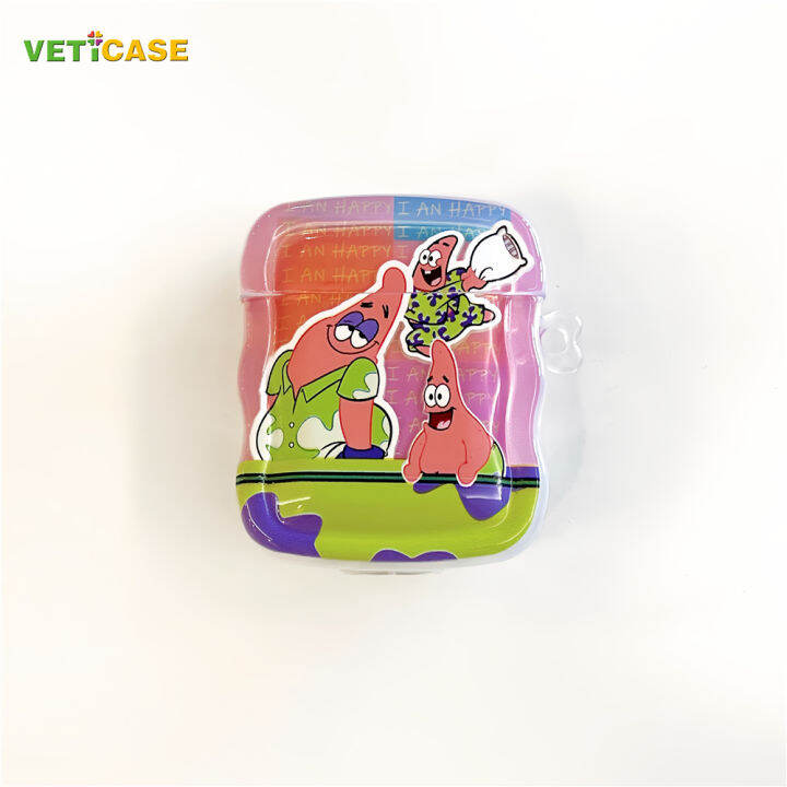 Sponge Bob Patrick Starfish for Apple AirPods Pro Gen 1 2 3 Pro Pro2 ...