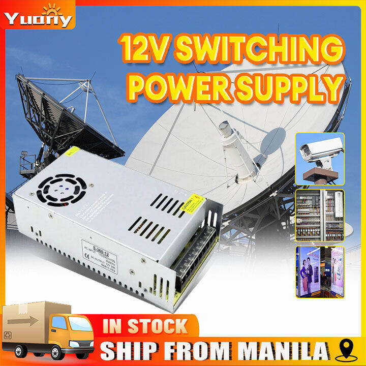 【Manila 24 hours delivery】 DC 12V 10A/20A/30A CCTV Centralize Switching ...