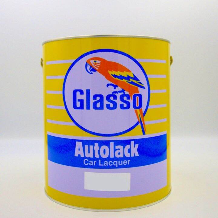 Glasso (สีตรานกเเก้ว) Autolack Car Lacquer สีพ่นรถยนต์ตรานกเเก้ว มีสี ...