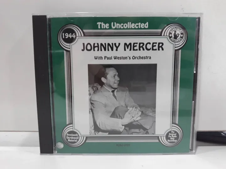 1CD Music ซีดีเพลง JOHNNY MERCER with Paul Weston's Orchestra 1944 ...