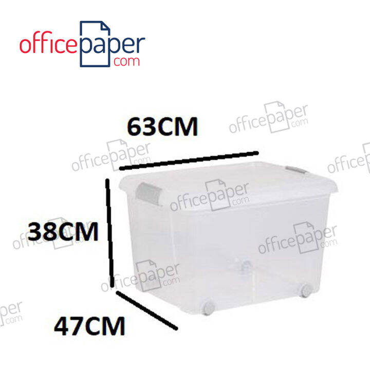 Iconic Storage Box With Wheel 959W | Lazada