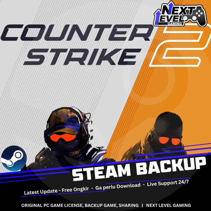 Counter Strike 2 CS2 CSGO 2 - PC STEAM Backup | Lazada Indonesia